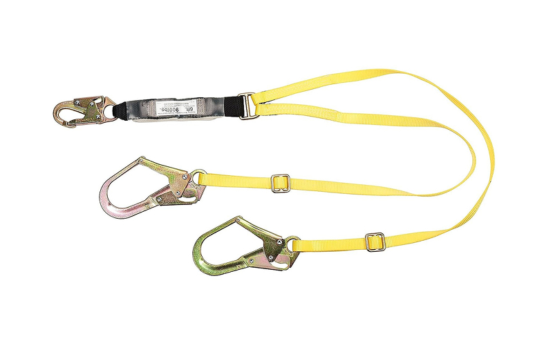 Jual Produk MSA 10072475 Workman Twin-Leg Energy-Absorbing Lanyard, 6 ...