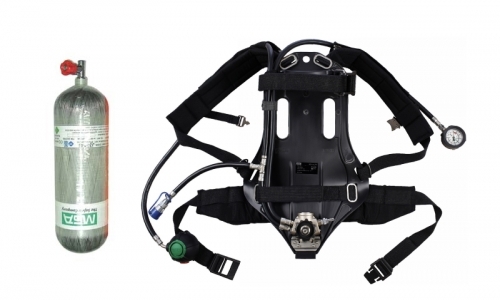 Jual Produk SCBA M1 BASIC, G1 FACEMASK, CYLINDER 6.8L/300BAR WITH GAUGE ...